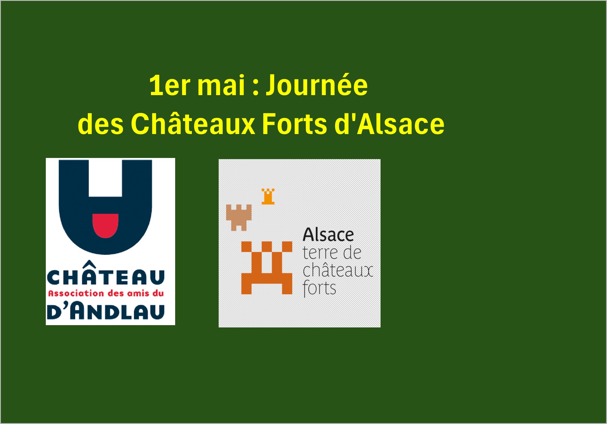 1er mai : Tous au château d’Andlau – Château d'Andlau